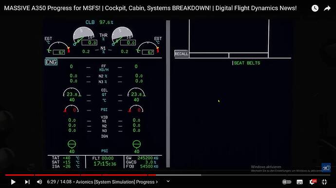 Digital Flight Dynamics Airbus A350 in development! - Aircraft ...