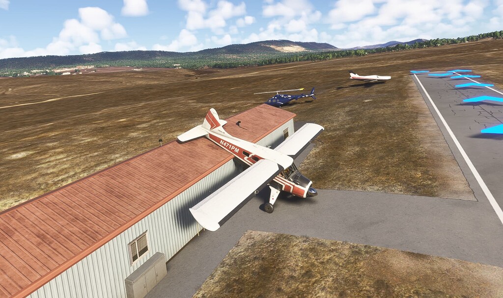 LEBQ: ALT-N places plane partially atop a building - User Interface ...