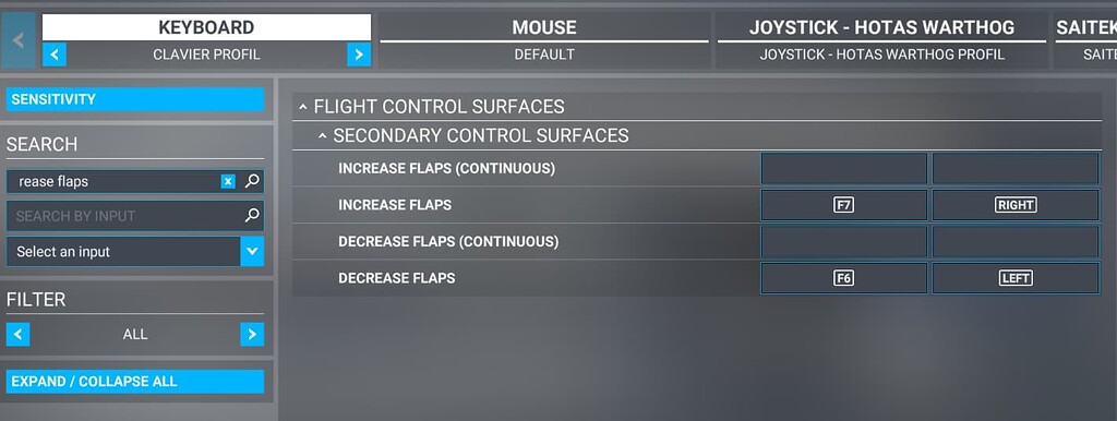 Multiple key binding on the same device cause multiple events - Resolved - Microsoft Flight ...