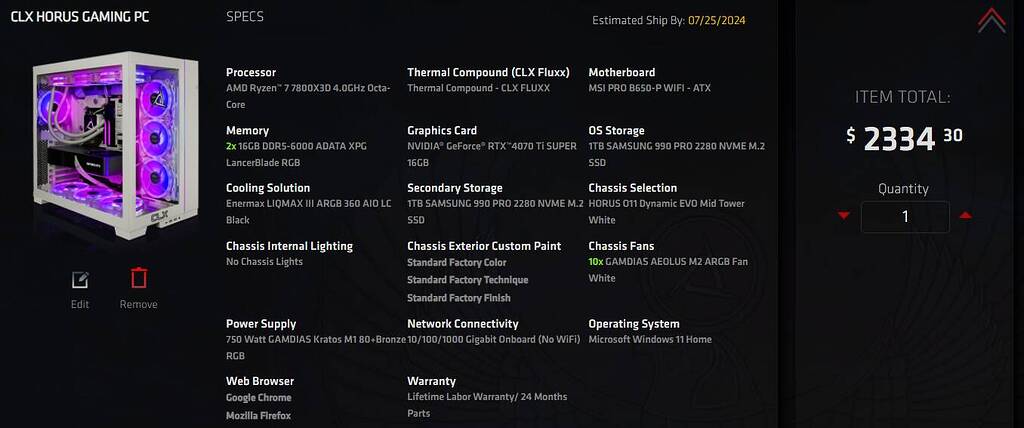 New build opinion - Hardware & Peripherals - Microsoft Flight Simulator ...