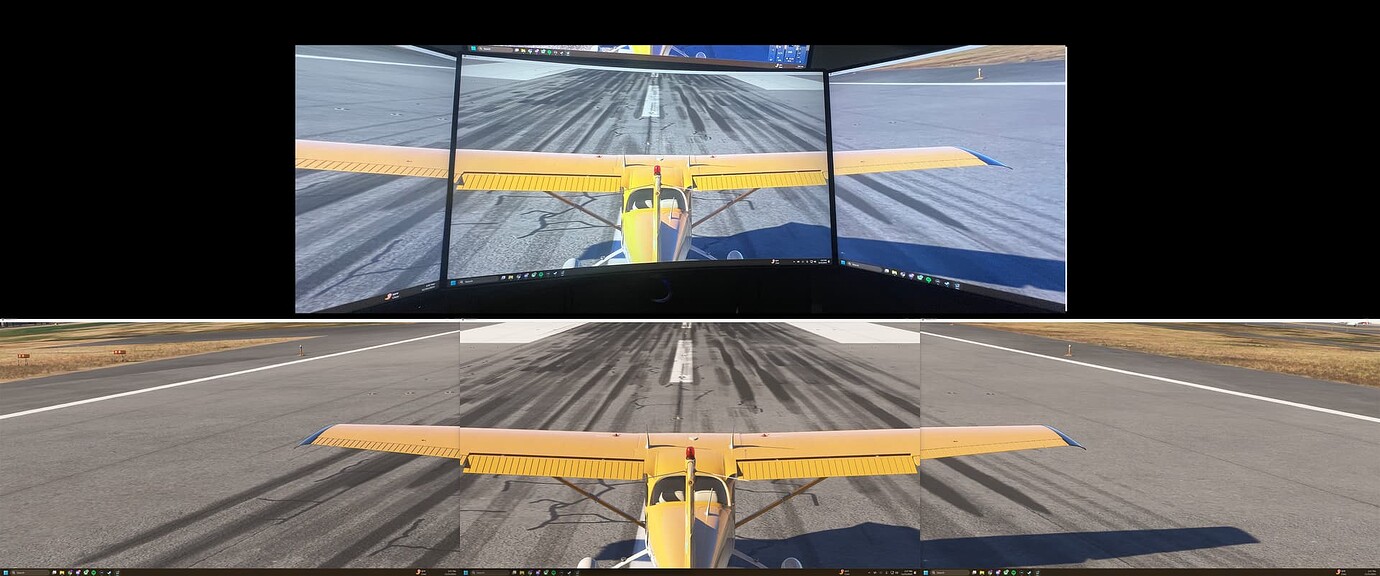 Triple Monitor Setup Distorted Perspective - Install, Performance ...