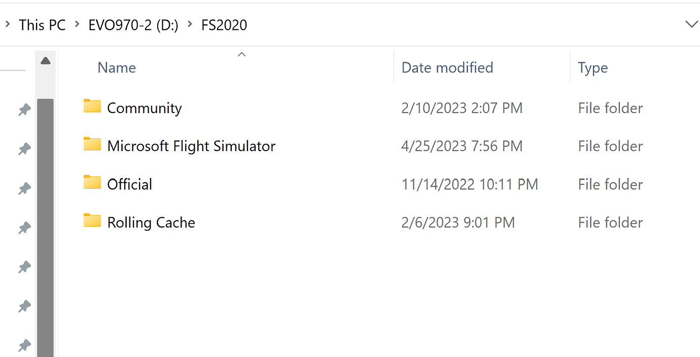Help-> MSFS on external drive won't open (NEW didn't happen before ...