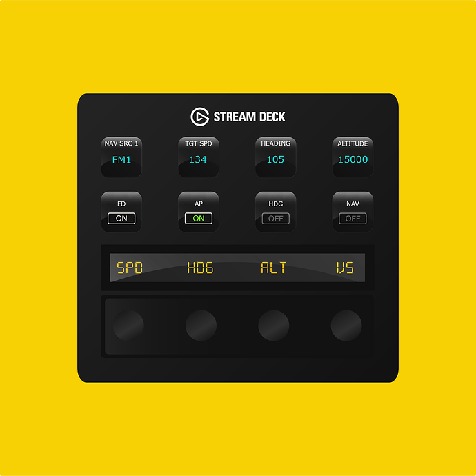 [UPDATE 1.5.8] ATR 42/72 Autopilot Panel for Stream Deck + | Flight ...