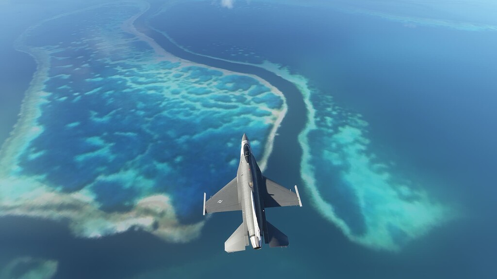 Great barrier reef water - World Discovery - Microsoft Flight Simulator ...