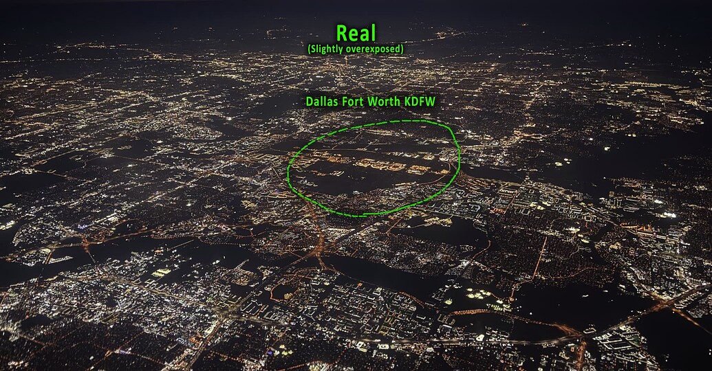 TOO BRIGHT: Unrealistic and Overexaggerated Airport and Night Lighting ...