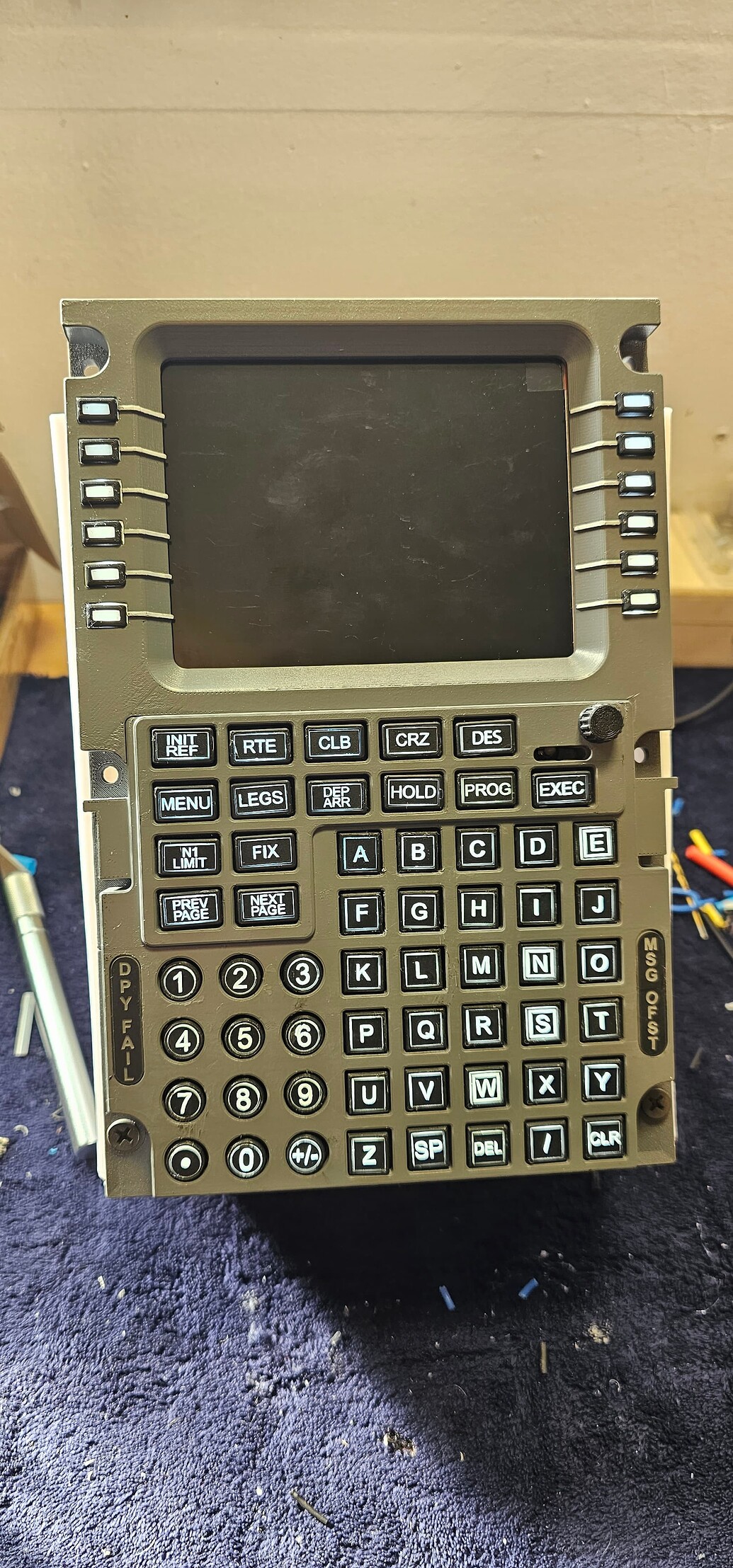 Building a FMC for the PMDG 737 - Home Cockpit Builders - Microsoft ...