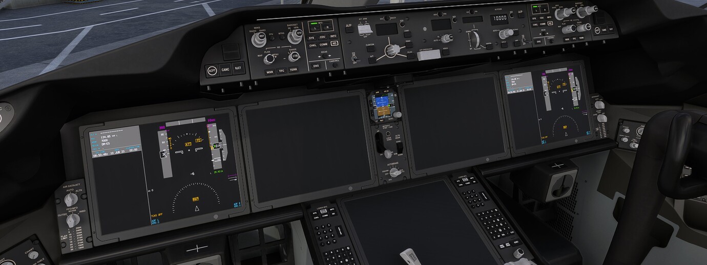 787 ND, FMC Displays and HUD not working. (Black screen) - Aircraft ...