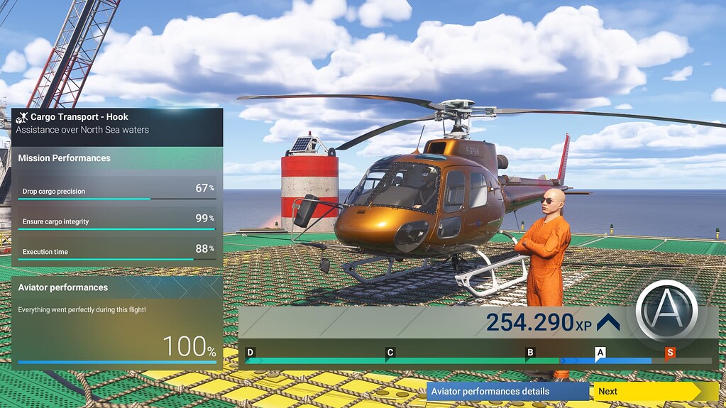 Can't unlock Aerial Construction, drop cargo precision is max 67% - User Interface & Activities ...