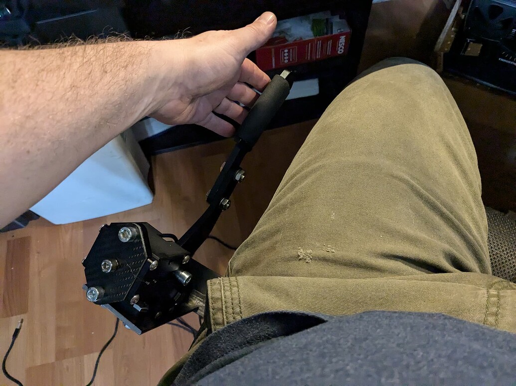 Simple Helicopter Collective - Home Cockpit Builders - Microsoft Flight ...