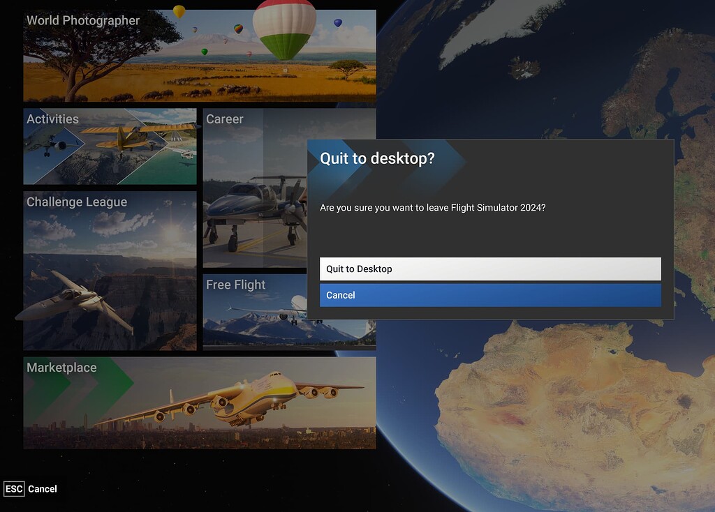 Sim hangs at Quit to Desktop - MSFS 2024 - Page 4 - Crashes (CTDs) - Microsoft Flight Simulator ...