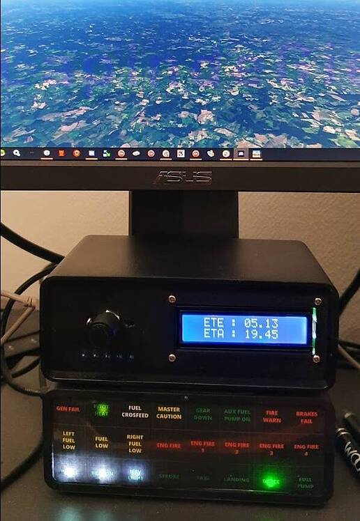 3D Printed Flight Simulator Panel V2 - Home Cockpit Builders ...