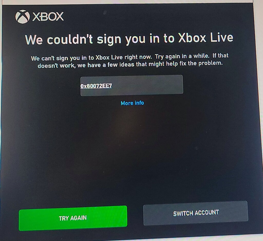XBOX login issues via PC,.. unable to start MSFS ...internet working ...