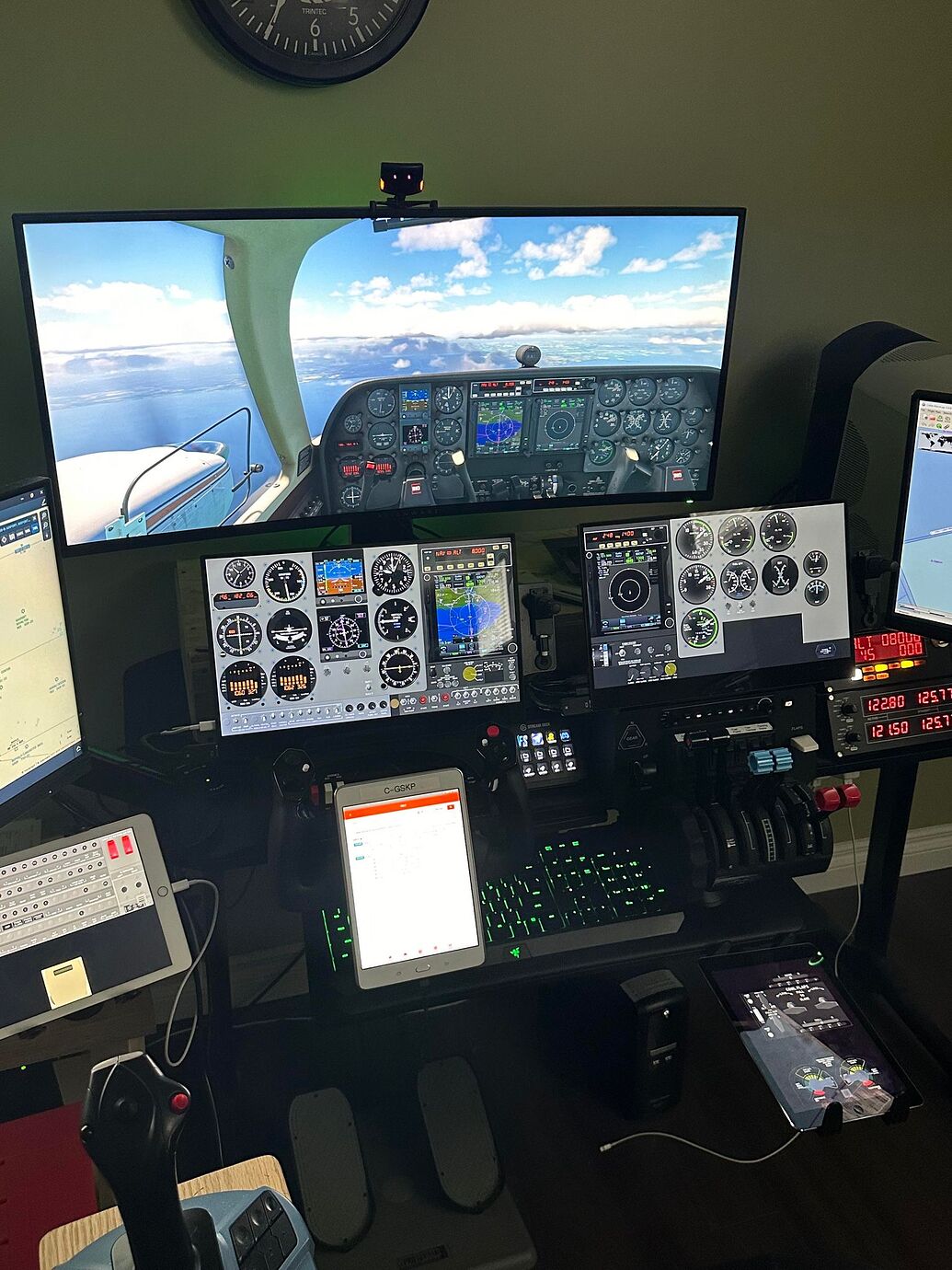 Experimental Sim Avionics Air Manager Instruments and Panels - Page 2 ...