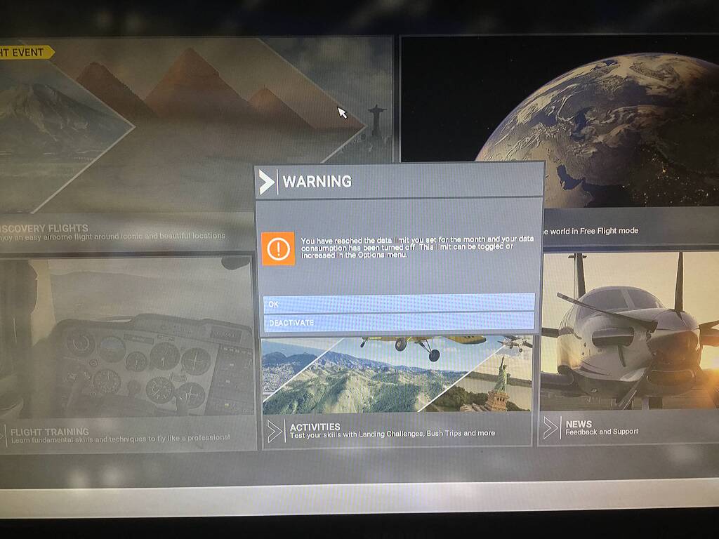 You have reached the data limit you set for the month - General ...