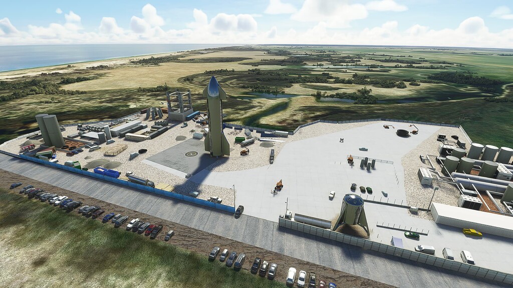 SpaceX Launch Facility - Screenshots - Microsoft Flight Simulator Forums