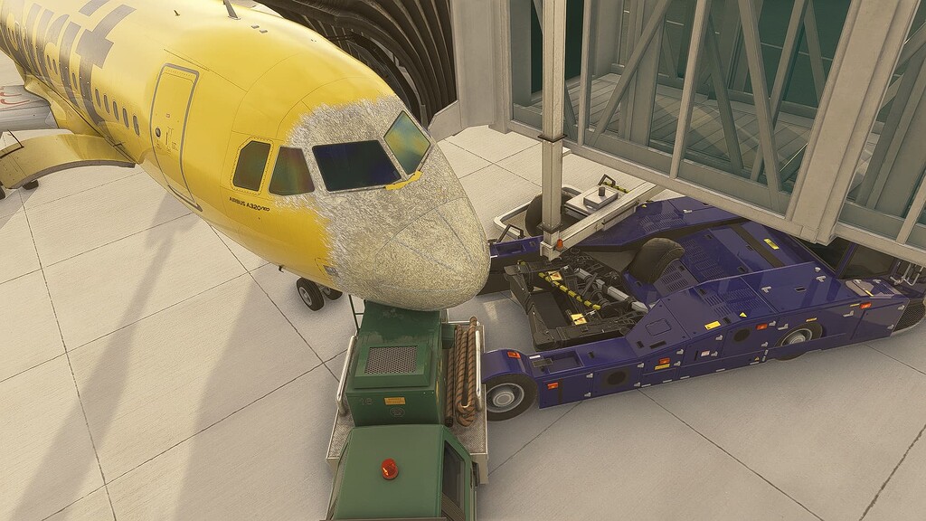 What is this? Is this mimicking Ice or Snow on the Fuselage? - Aircraft ...