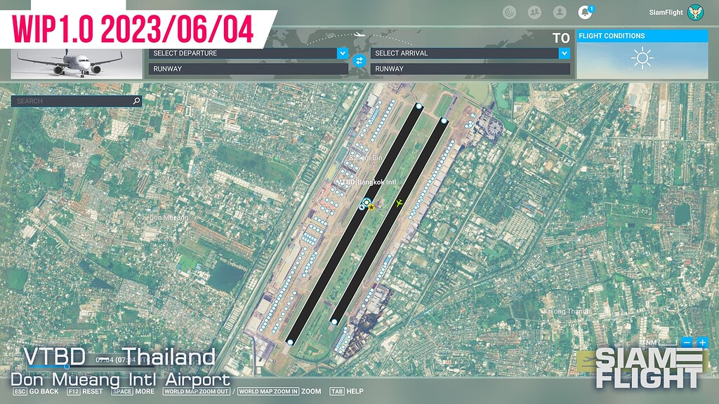 [DevDiary] VTBD Don Mueang Intl Airport MSFS | SiamFlight - Airports ...