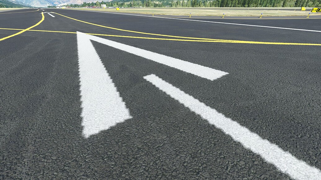 Jagged edges on runway markings - Install, Performance & Graphics ...
