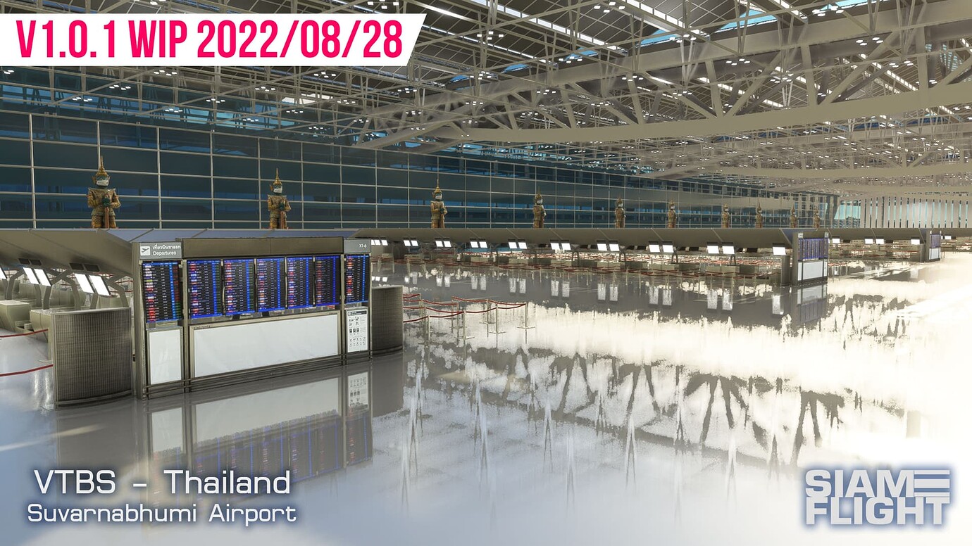 [DevDiary] VTBS Suvarnabhumi Airport Thailand | SiamFlight - Airports ...