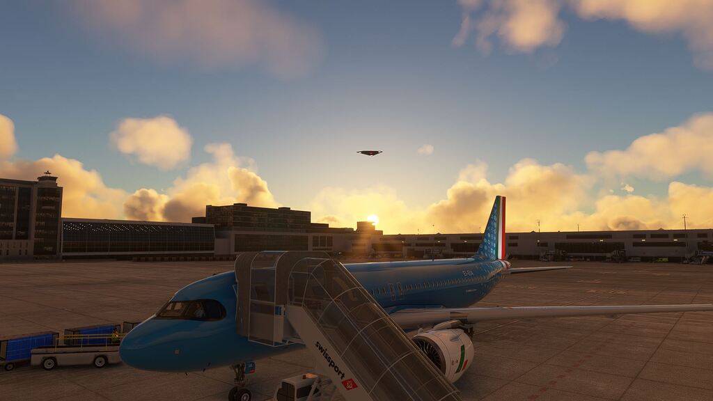 UFO over Brussels - World Photographer & Screenshots - Microsoft Flight ...