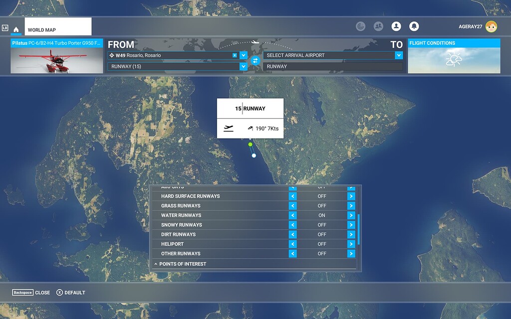 Water Runways not appearing in World Map - Scenery and Airports ...