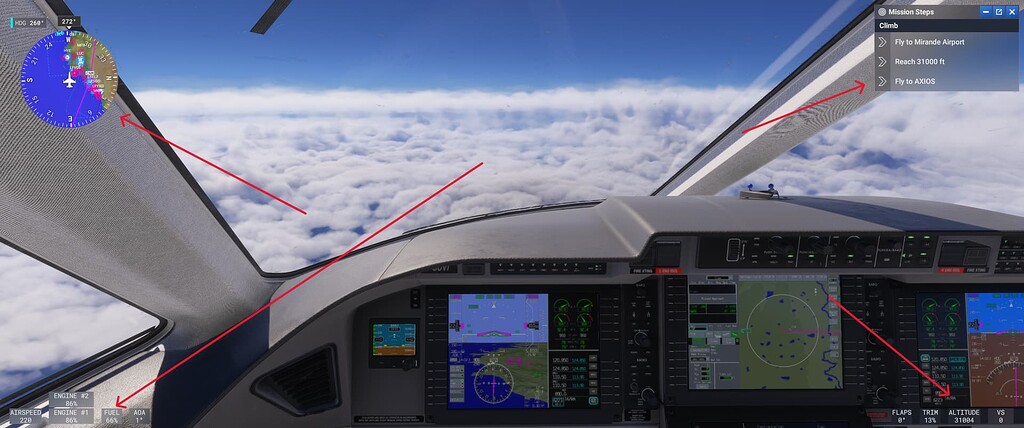 Rermove info on screen shortcut help - User Interface & Activities - Microsoft Flight Simulator ...