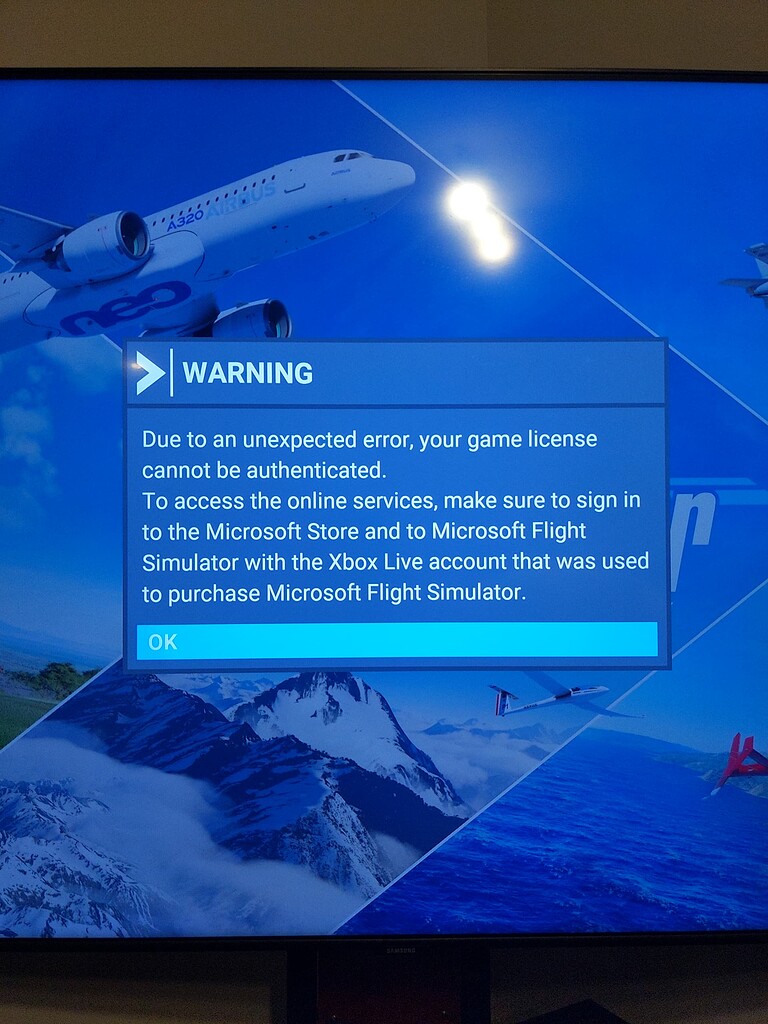 Game license cannot be authenticated - Tech Support - Microsoft Flight Simulator Forums