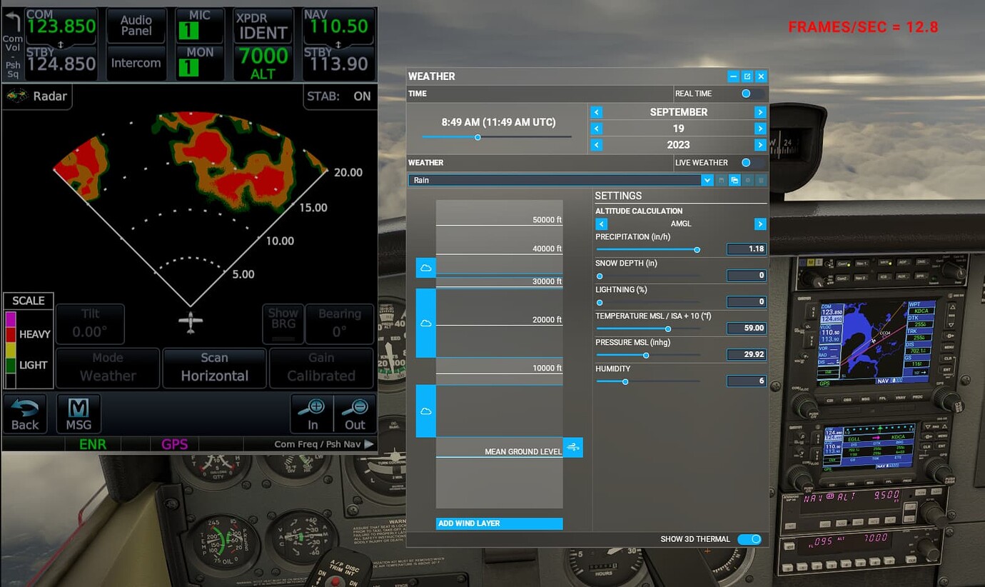 Tell me about weather radar in the sim - Aircraft & Systems - Microsoft ...