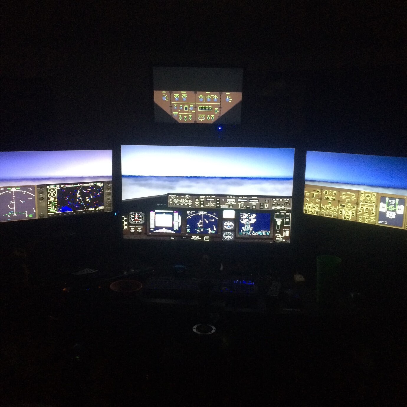 Overhead panel - Home Cockpit Builders - Microsoft Flight Simulator Forums