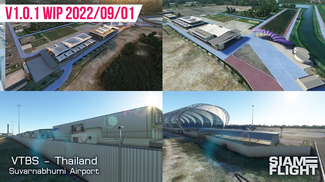 [DevDiary] VTBS Suvarnabhumi Airport Thailand | SiamFlight - Airports ...