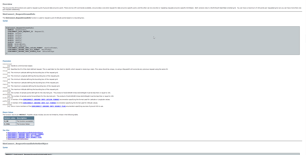 Implement weather and terrain API’s for aircraft developers to ...
