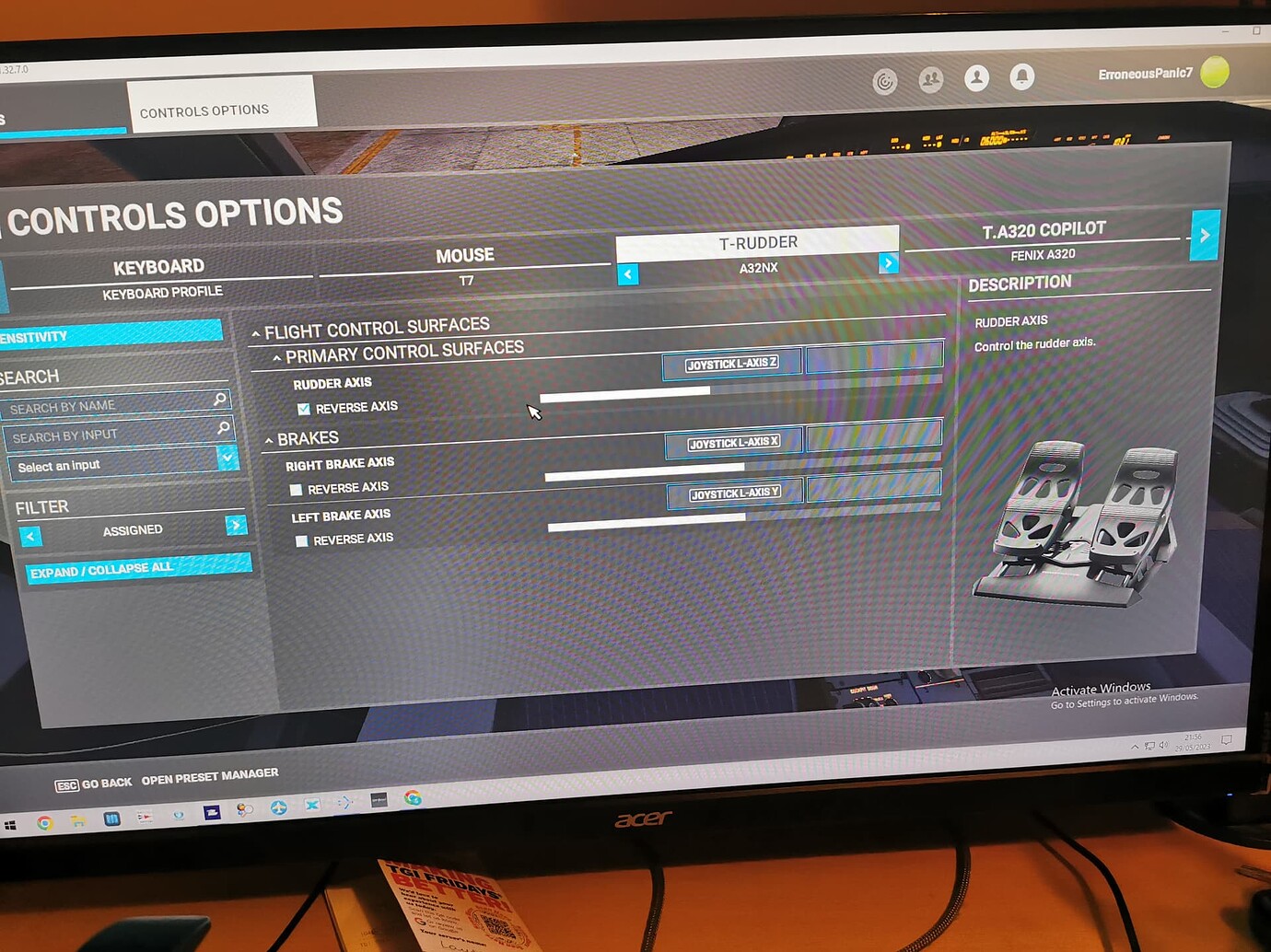 Brakes Released - Airbus not moving - Hardware & Peripherals ...