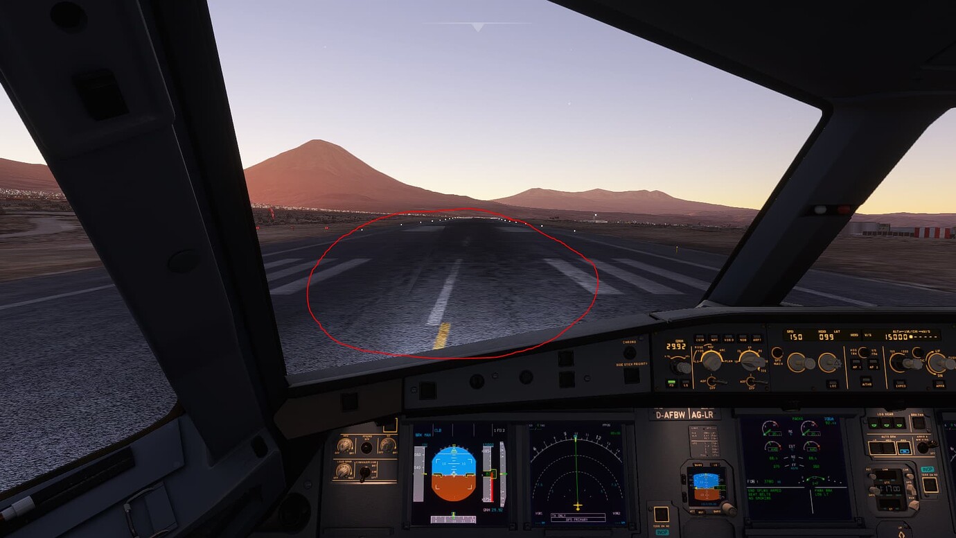 Blurry runway textures in some parts of the runways - Scenery and ...