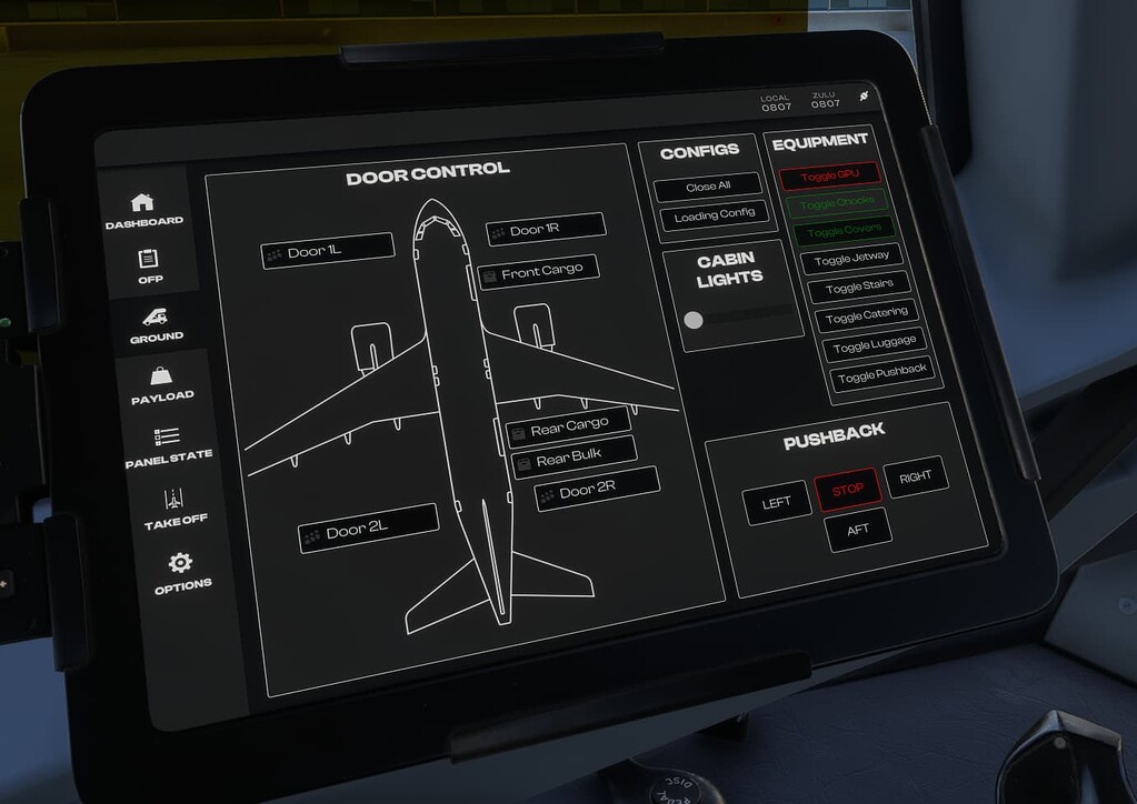 FS2024 : Inbuilds A320Neo v2 - Toggle Chocks, Toggle Covers dont work ...