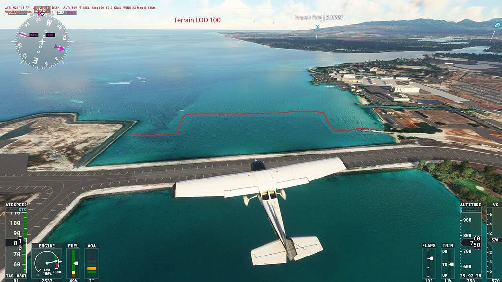 Terrain Textures are getting loaded in squares (visible) - Scenery and ...