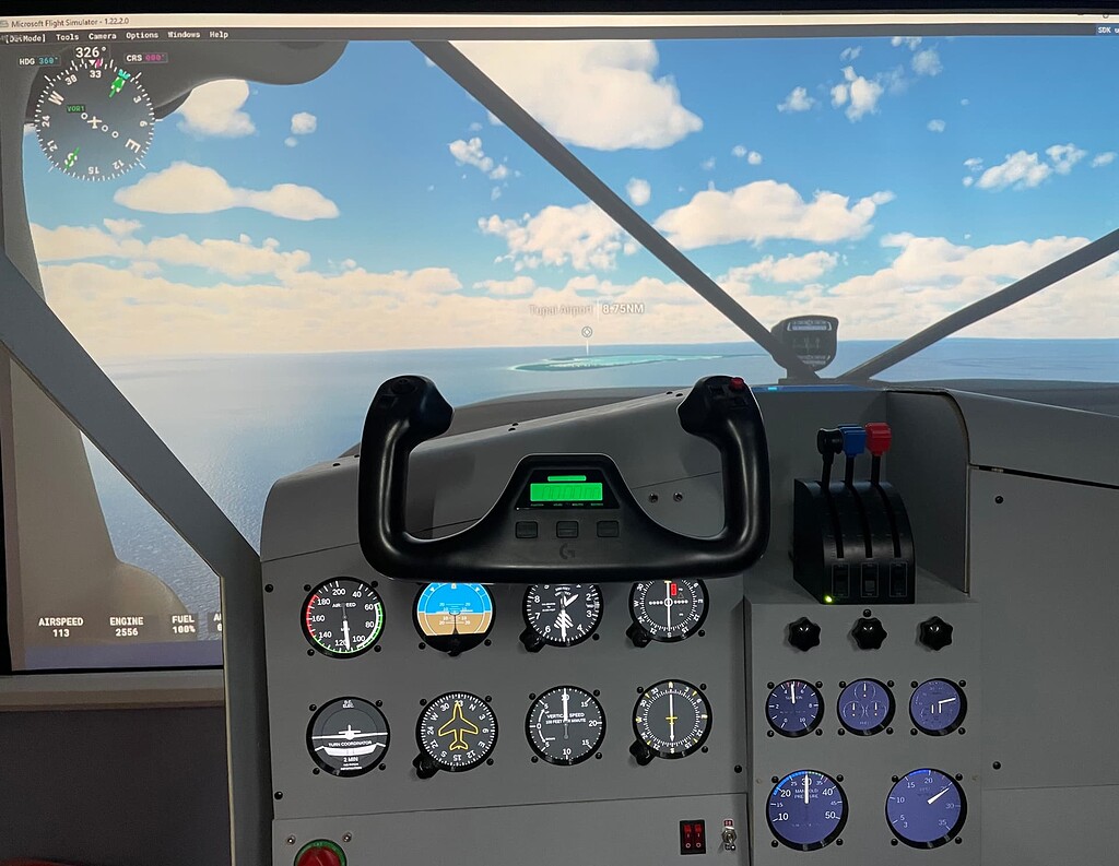 Yet another python wrapper for simconnect, supporting simvar ...