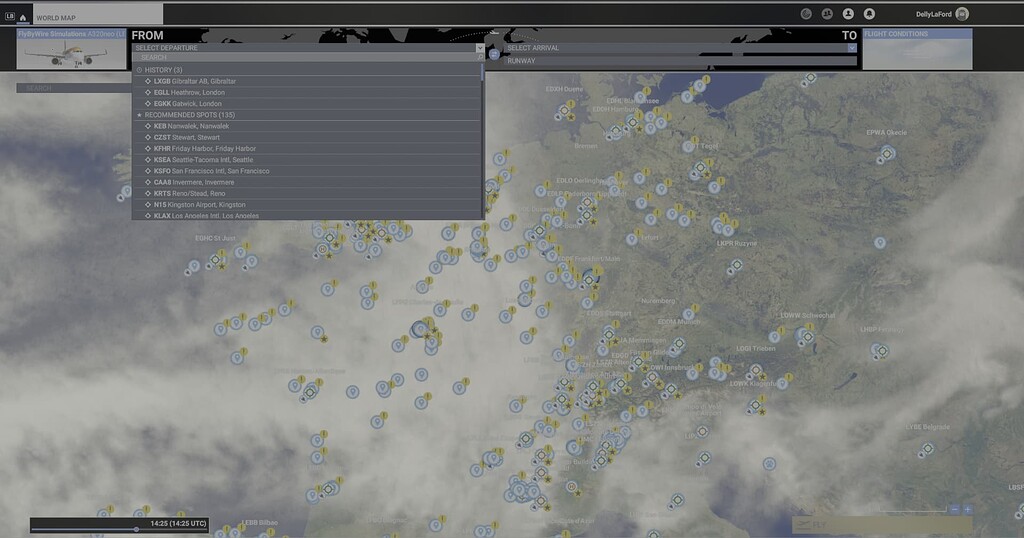Overhaul suggestions for World Map page - User Interface & Activities - Microsoft Flight ...