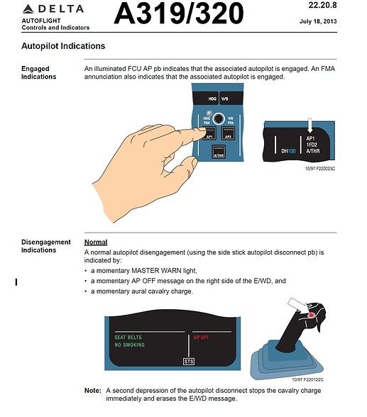 How to stop Airbus Autopilot Disengaging Alarm? - Aircraft & Systems ...