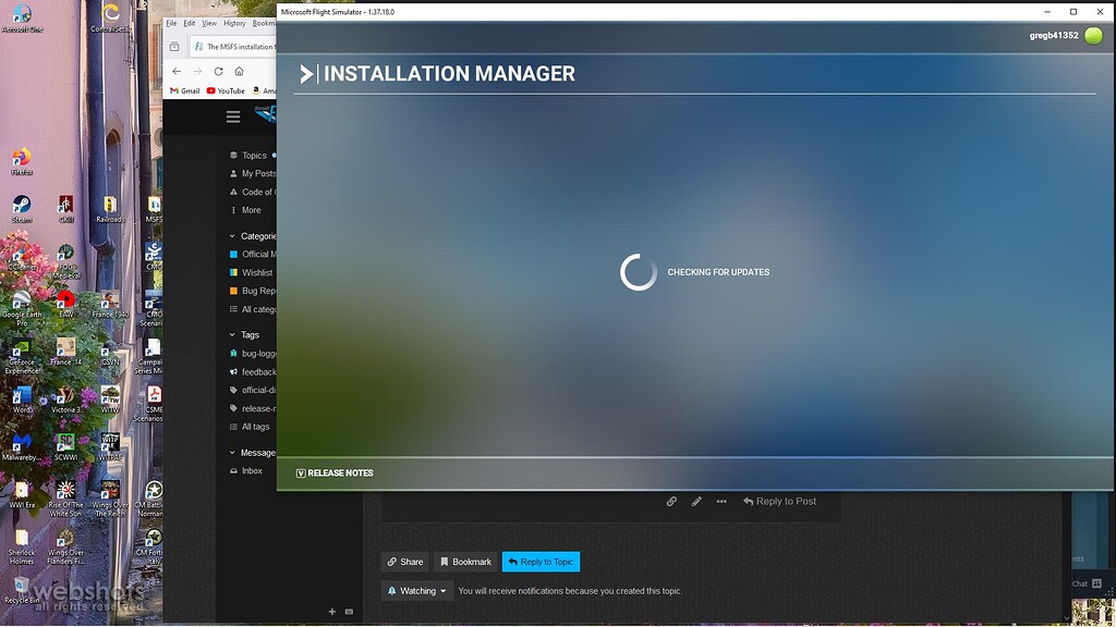 The MSFS installation follies - Install, Performance & Graphics ...