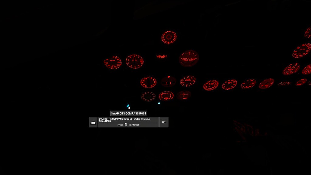 DC-3 Swap OBS Compass Rose Selector Switch is Toggling NAV Compass ...