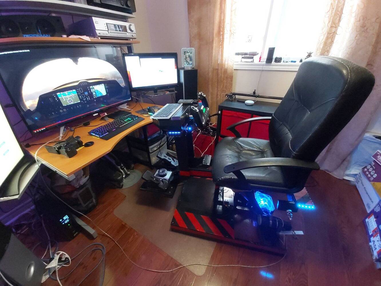 My DIY 2DOF Motion Platform for MSFS - adding a whole new immersion ...