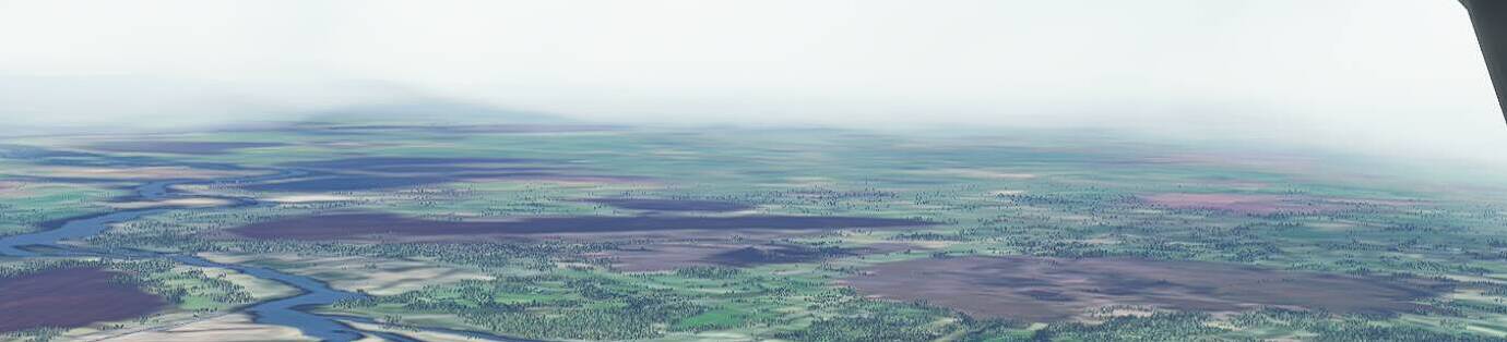 Blurry ground textures even when very close (~1000 ft above the ground ...