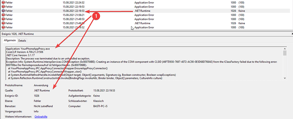 CTD - Possible Solution (Related to .NET Core/Framework AND/OR ...