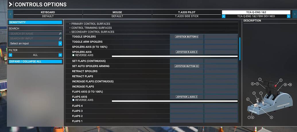 Flaps axis 0-100 inoperative - Aircraft & Systems - Microsoft Flight ...
