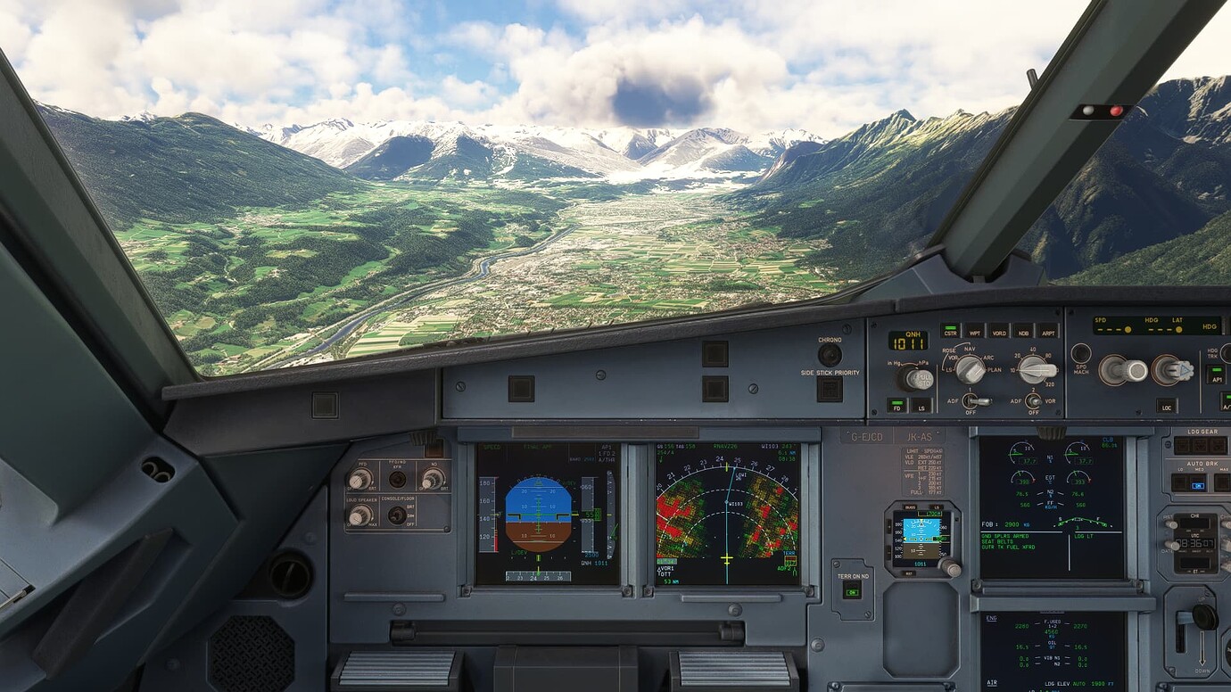 Kathmandu RNP-AR 20 Approach - World Discovery - Microsoft Flight ...