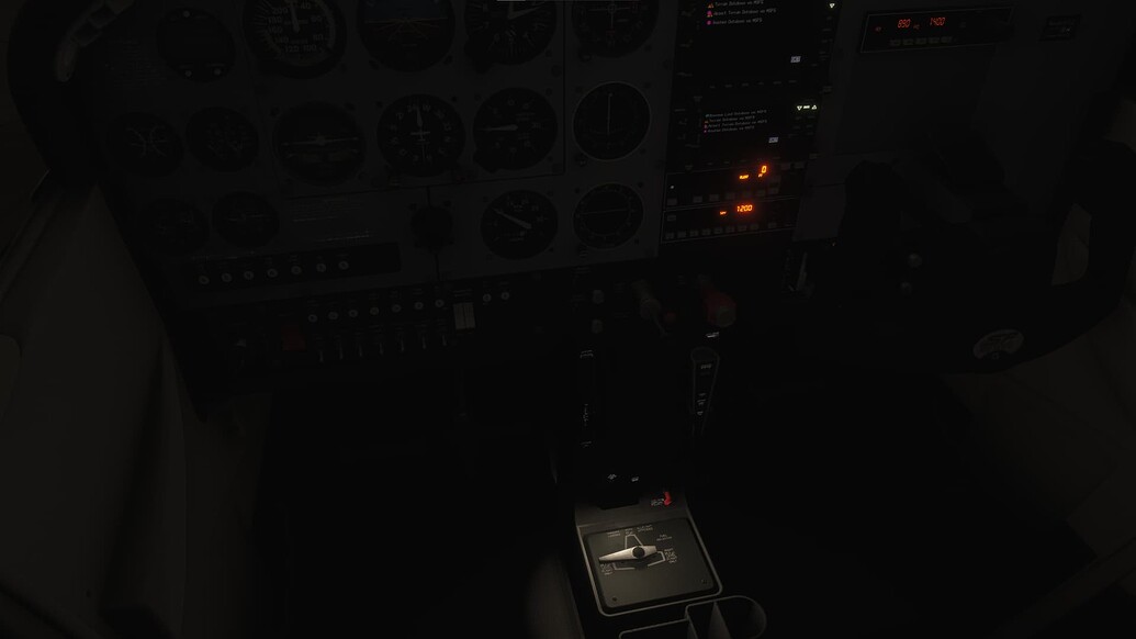C172 Cockpit Lights - Aircraft & Systems - Microsoft Flight Simulator ...