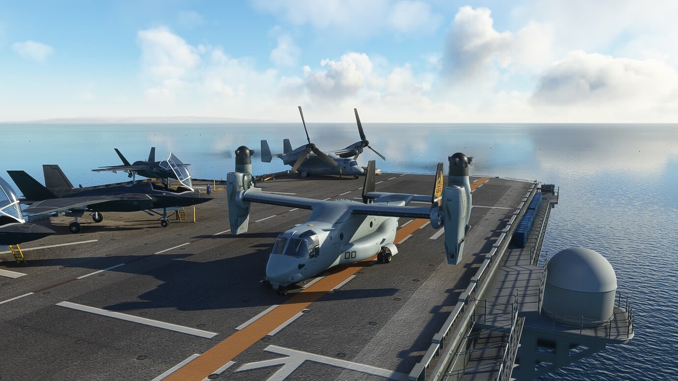 The V-22 Osprey from Miltech Simulations - Aircraft - Microsoft Flight ...