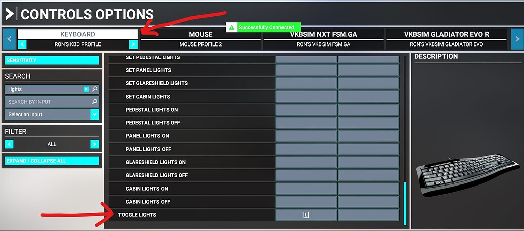 Thrustmaster T.16000M SFC stick buttons select and navigate through ...
