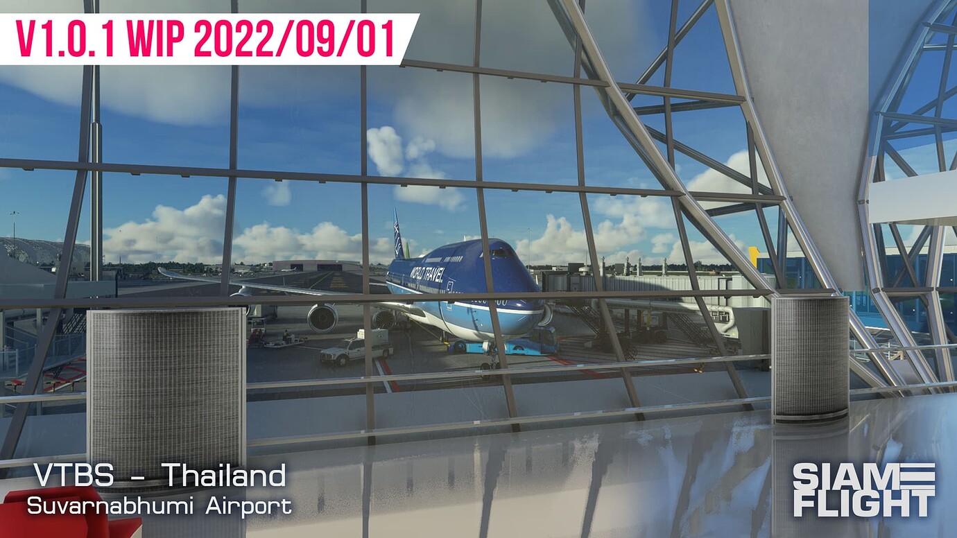 [DevDiary] VTBS Suvarnabhumi Airport Thailand | SiamFlight - Airports ...