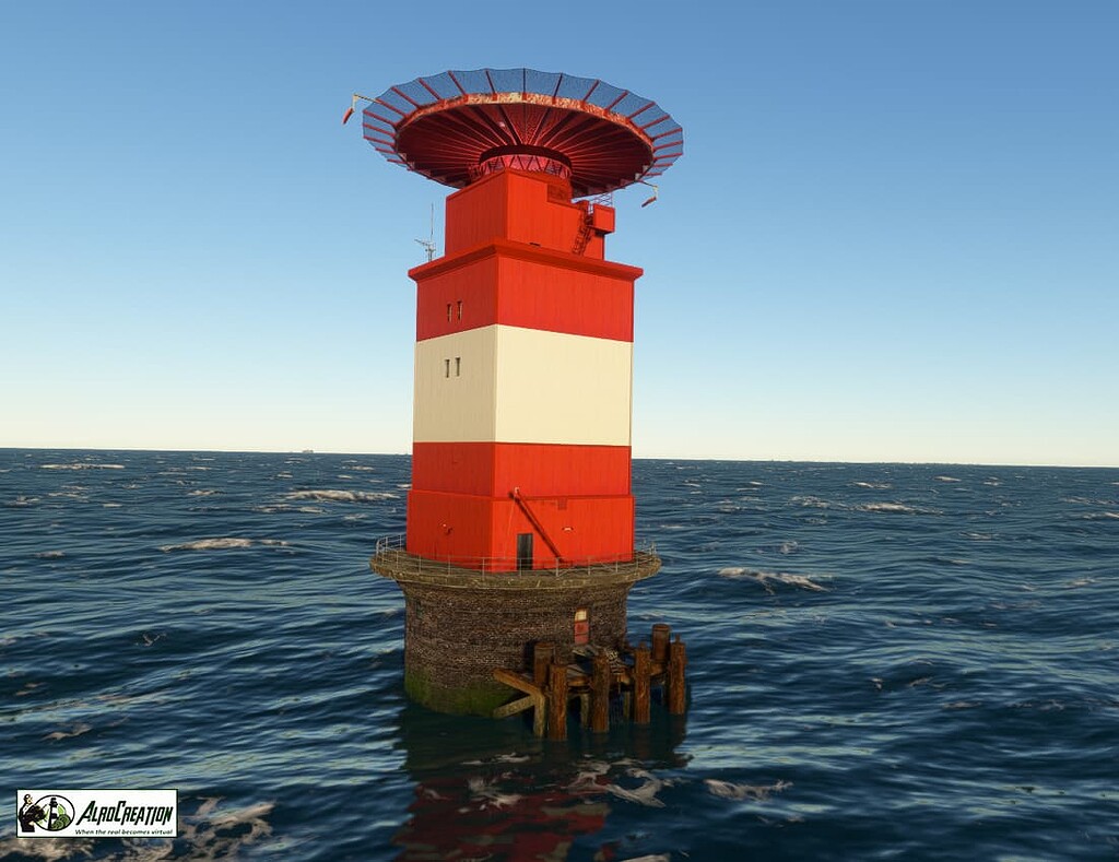 Mellumplate Lighthouse (helipad) - World Photographer & Screenshots ...